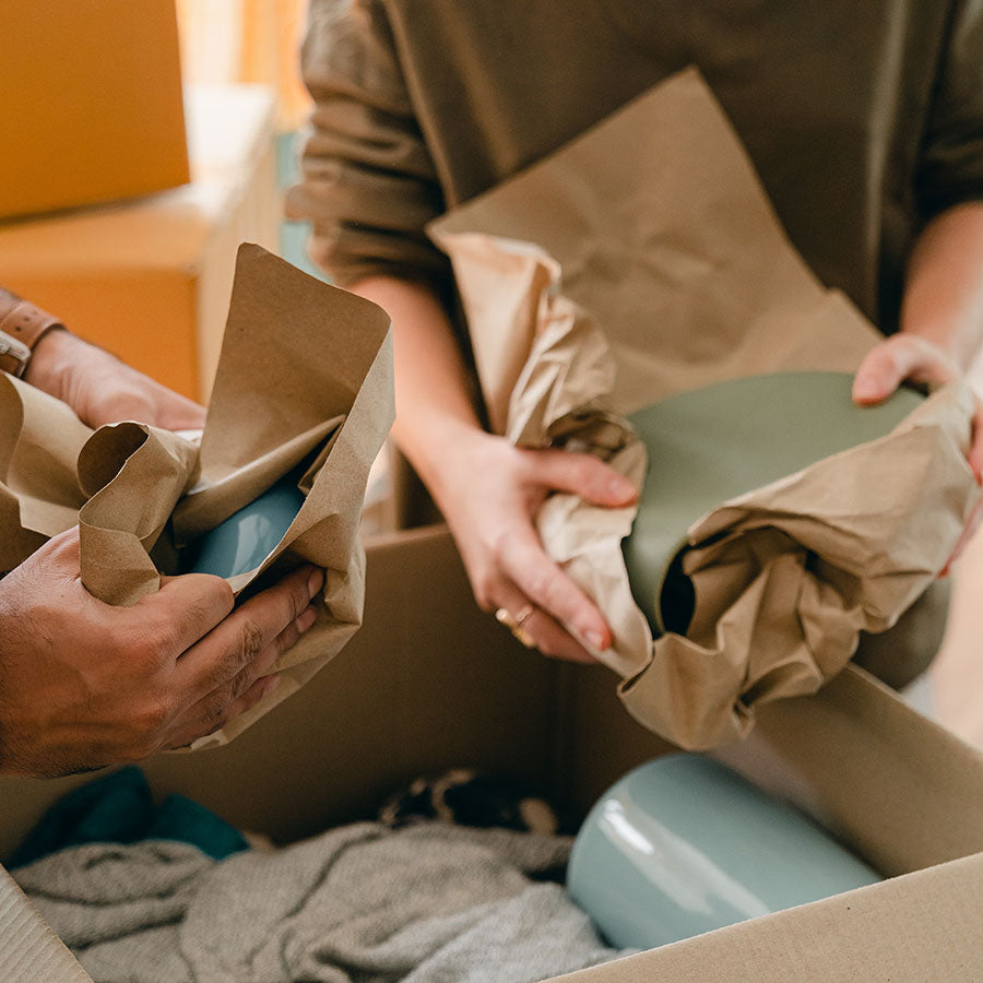 Unprinted Packing Paper – 25lb bundle – Less4Boxes